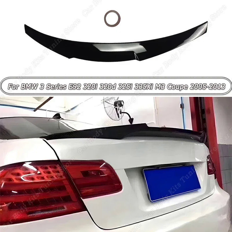 Rear Trunk Spoiler Wings Body Kit Tuning ABS M4 Style For BMW 3 Series ...