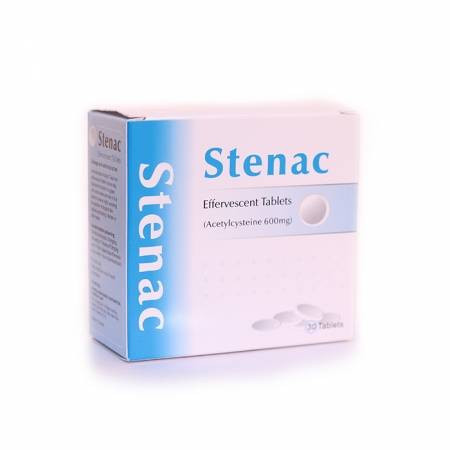 STENAC EFFERVESCENT 600MG 30'S | Shopee Malaysia