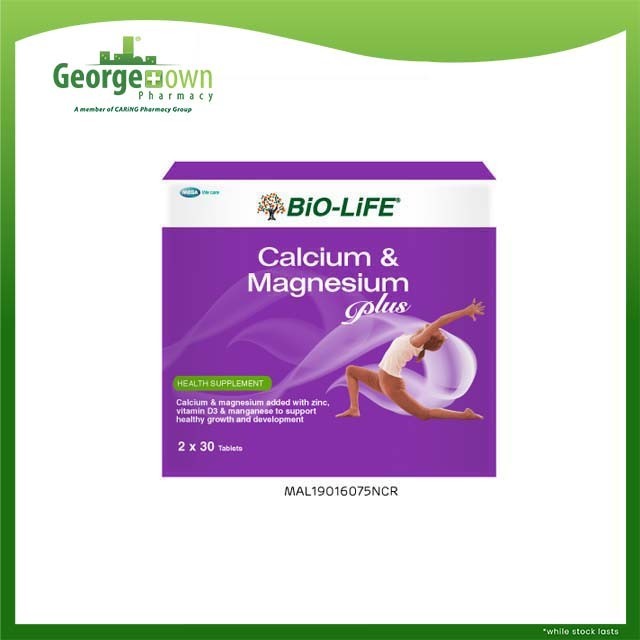 Bio-Life Calcium Magnesium Plus 30T X 2 | Shopee Malaysia