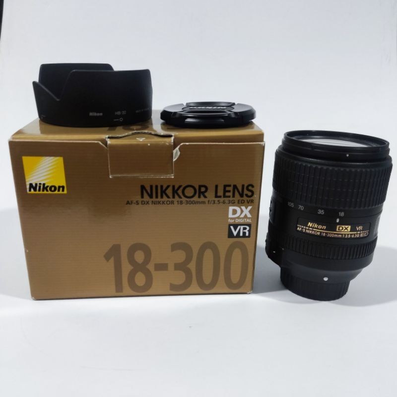 NIKON DX AF-S NIKKOR 18-300MM F/3.5-6.3G ED IF VR (USED) | Shopee Malaysia