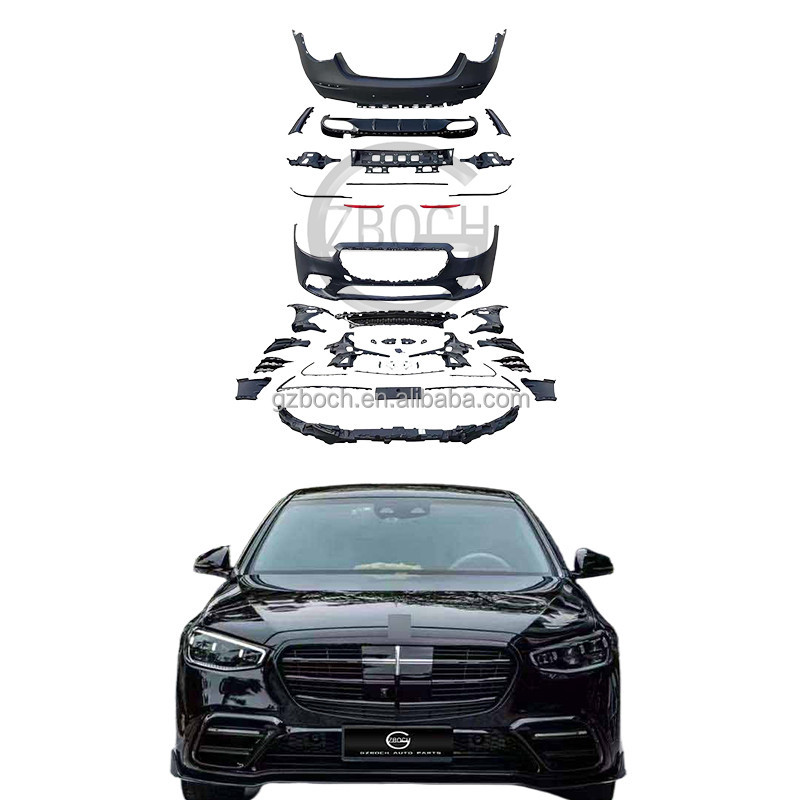 Competitive front rear bumper for Mercedes benz w223 2020+ upgrade s450 ...