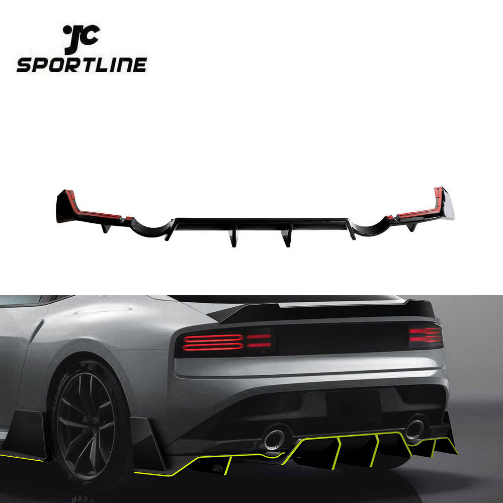 Custom Design 400Z Rear Bumper Lip Dry Carbon Fiber for Nissan Z 400Z ...