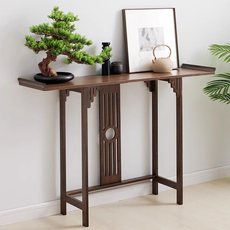 Chinese Zen Foyer Console Tables Super Narrow20cm Desk Altar Modern ...