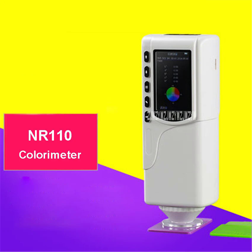 NR110 Portable Color Analyzer Colorimeter High-precision Paint Coating ...