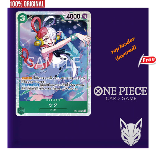 ORIGINAL Uta Character ST11-002 SR optcg one piece card | Shopee Malaysia