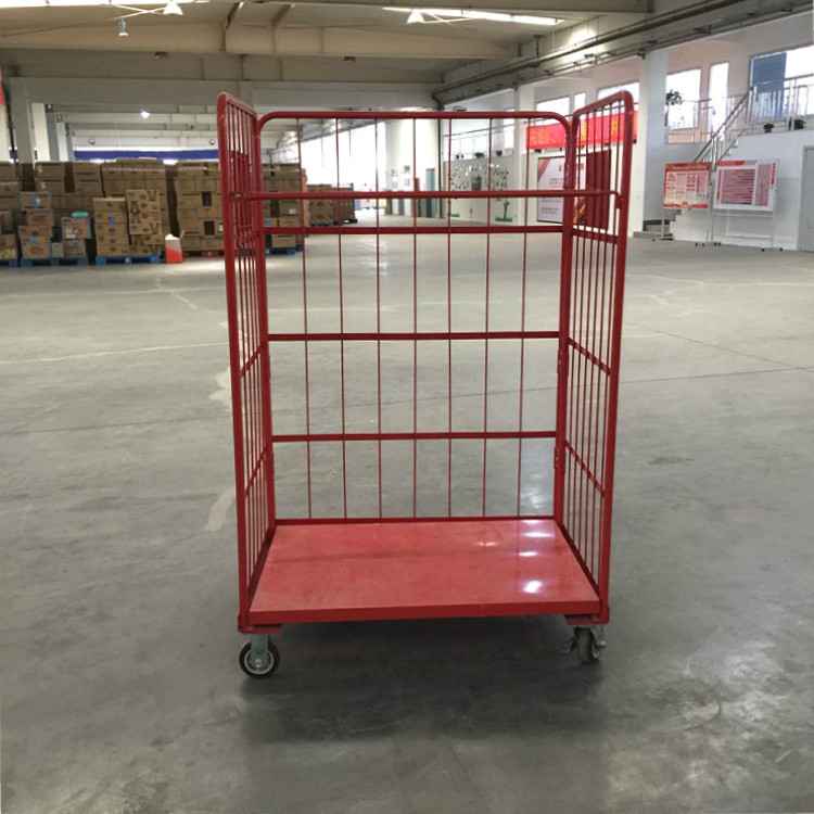 ST-⛵Foldable Table Trolley Warehouse Truck Express Tally Turnover ...
