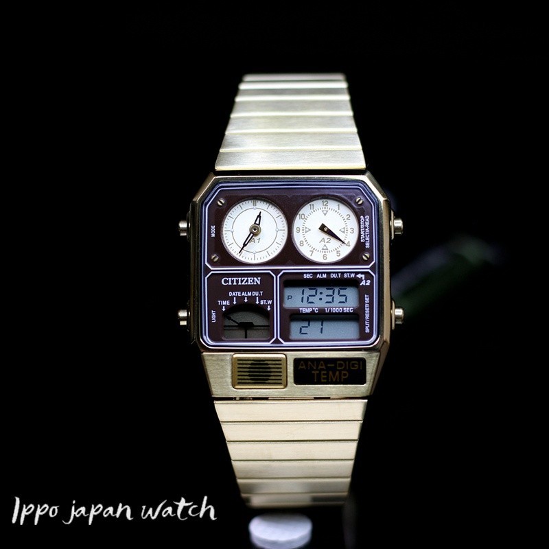 JDM WATCH ★ Citizen ANA-DIGI Temp Model Watch Gold JG2103-72X 《Y》 | Shopee Malaysia