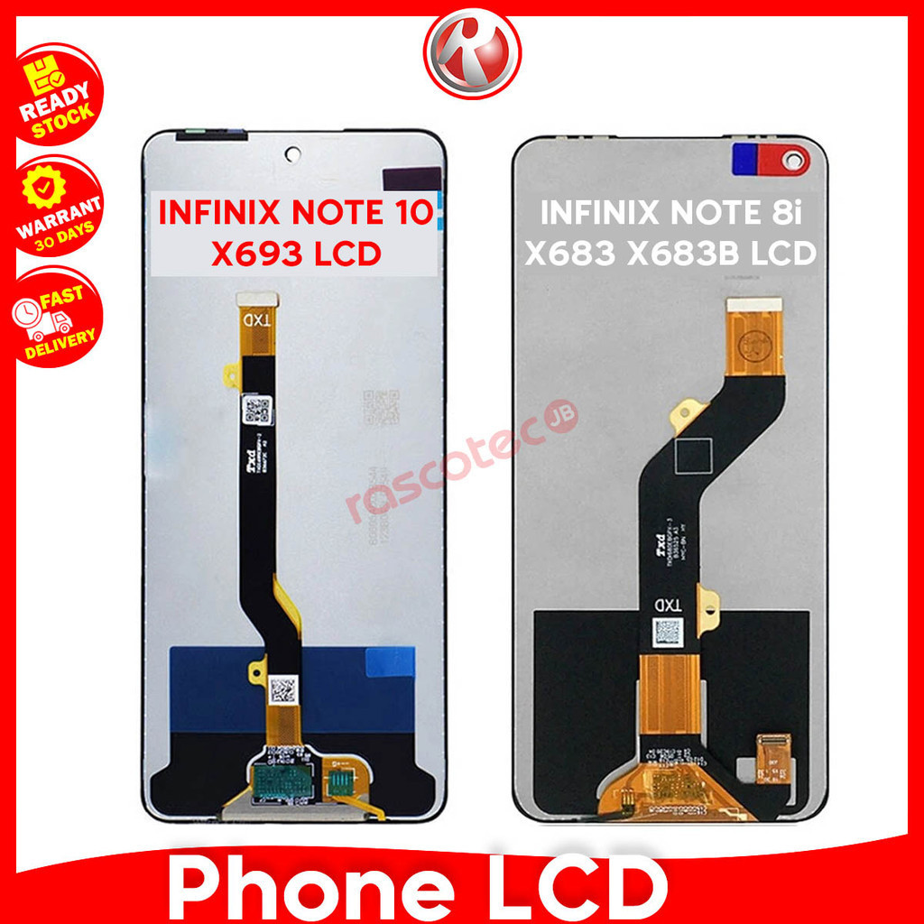 INFINIX NOTE 8i / NOTE 10 X683 X683B X693 / INFINIX NOTE8 i NOTE10 LCD ...