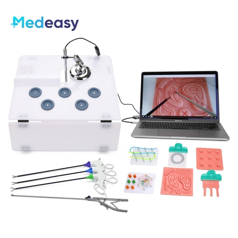 Laparoscopic Trainer Box Set with HD 1080P Endoscope Camera ...