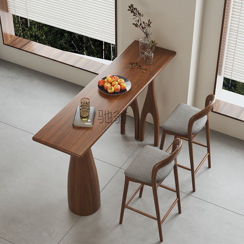 ST-⛵lrBar Counter Household High Bar Table Balcony Bar Counter Kitchen ...
