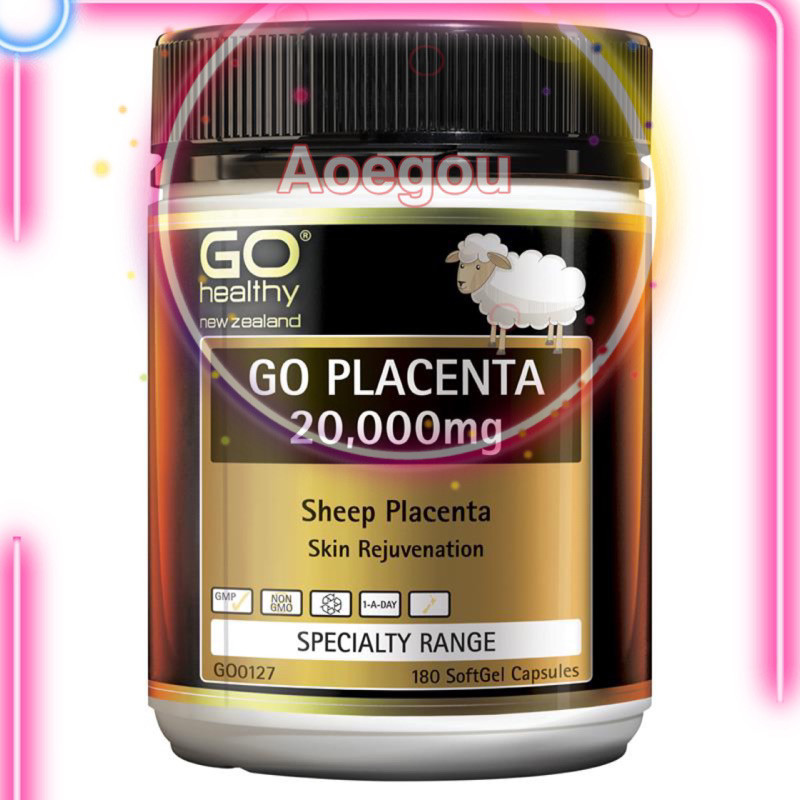 GO Healthy Placenta 20000mg 180 Capsules | Shopee Malaysia