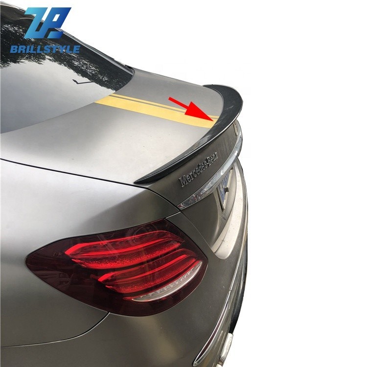 Carbon Fiber Rear Trunk Boot Spoiler Wing For Mercedes Benz E Class ...