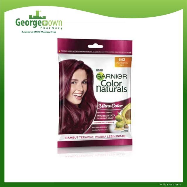 GARNIER COLOR NATURALS ULTRA COLOR SACHET 1S - CRANBERRY RED | Shopee ...