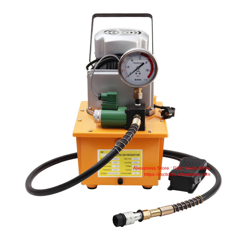 ZCB-700D/GYB-700A Hydraulic Electric Pump 70MPA 220V 0.75KW Single Acting Hydraulic Power Pack ...