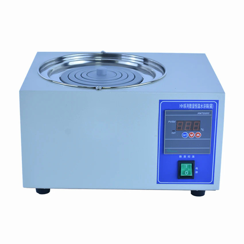 HH-1 Laboratory Water Bath 5L Single-Hole Digital Thermostat Water Bath ...