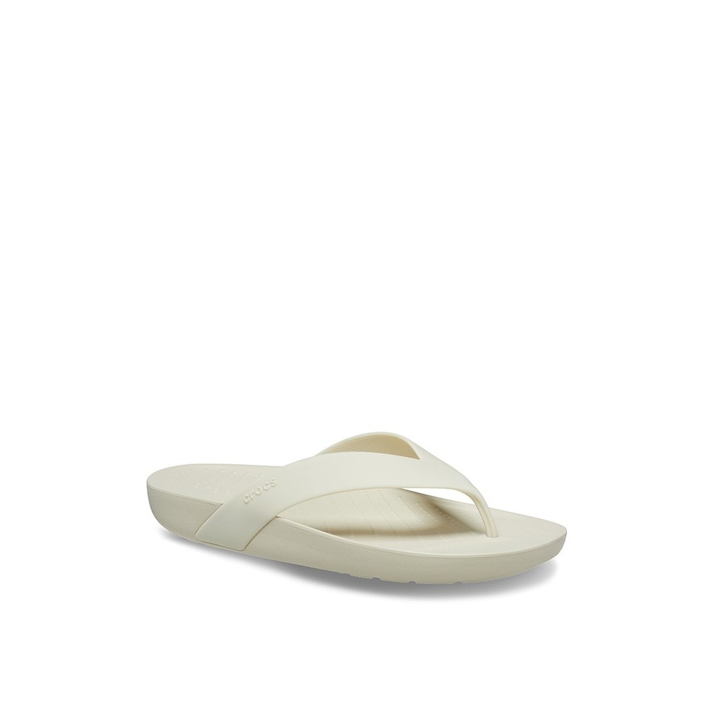 Crocs - Splash Flip Sandals (Female - Bone) | Shopee Malaysia