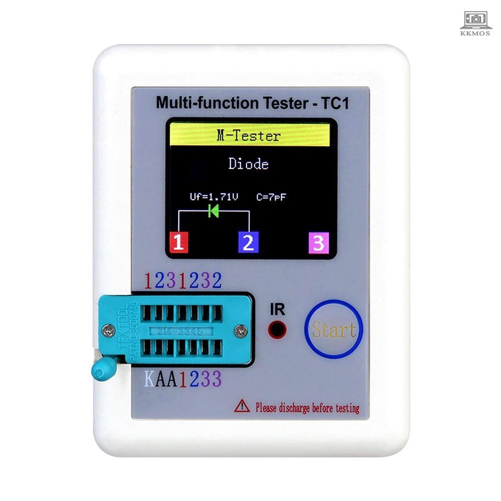 Colorful Display Transistor Tester Multi-functional TFT Backlight Didoe ...