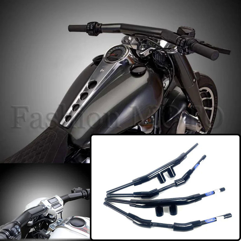 Brand new Motorcycle 2-inch T-handlebars For Harley Softtail Fat boy ...