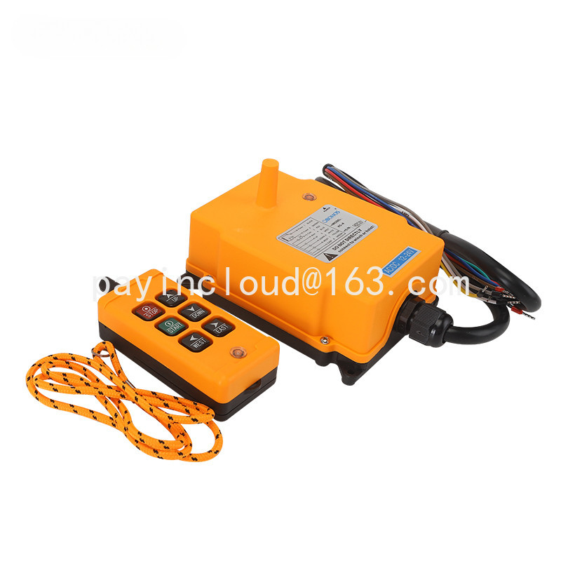 YZF Brand New HS-6 Radio Crane Remote Control 6 Button Crane Radio Controller Industrial ...