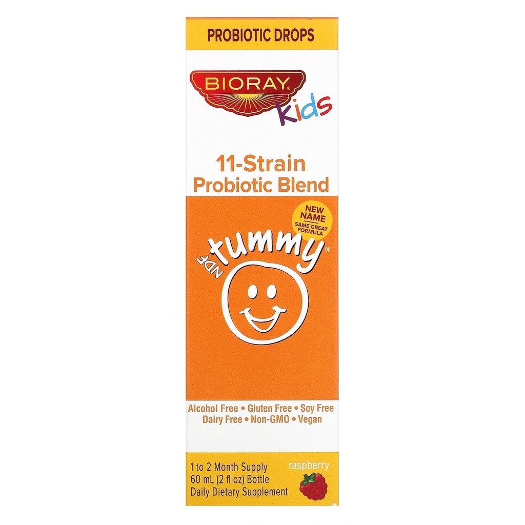 READY STOCK Bioray, Kids, NDF Tummy, 11-Strain Probiotic Blend ...