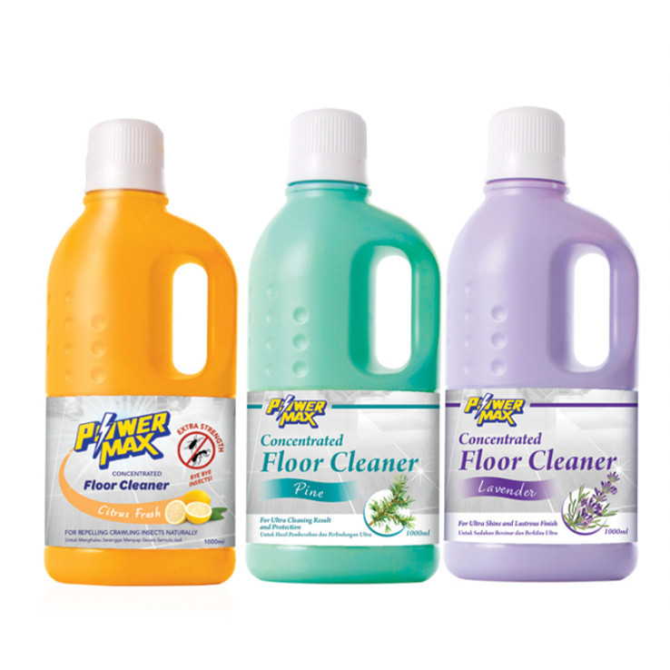 PowerMax / Ecomax Concentrated Floor Cleaner 1000 ml – Lavender, Pine ...