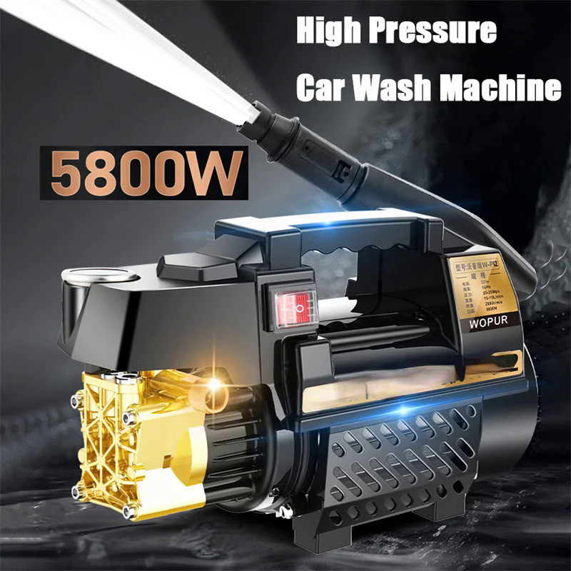 Home Car Wash Machine Artifact High Pressure 220V Small Portable ...
