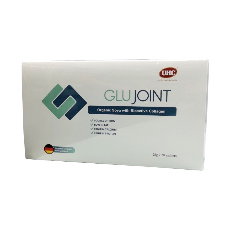GLUJOINT ORGANIC SOYA WITH COLLAGEN SACHETS 25G X 20'S | Shopee Malaysia