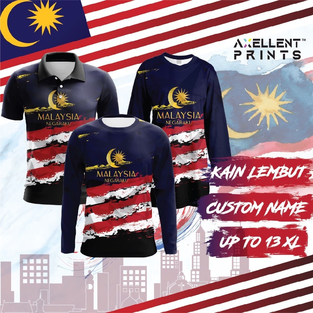 Axellent Exclusive Merdeka Jersey Collection 2023 Baju Merdeka, Edition ...