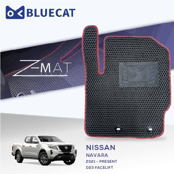 BLUECAT [Z-Mat] Full Set Car Mat NISSAN NAVARA (D23 FACELIFT) [2021 ...