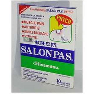 Salonpas Pain Relieving Patch 10's / L size (2 pcs)/20's | Shopee Malaysia