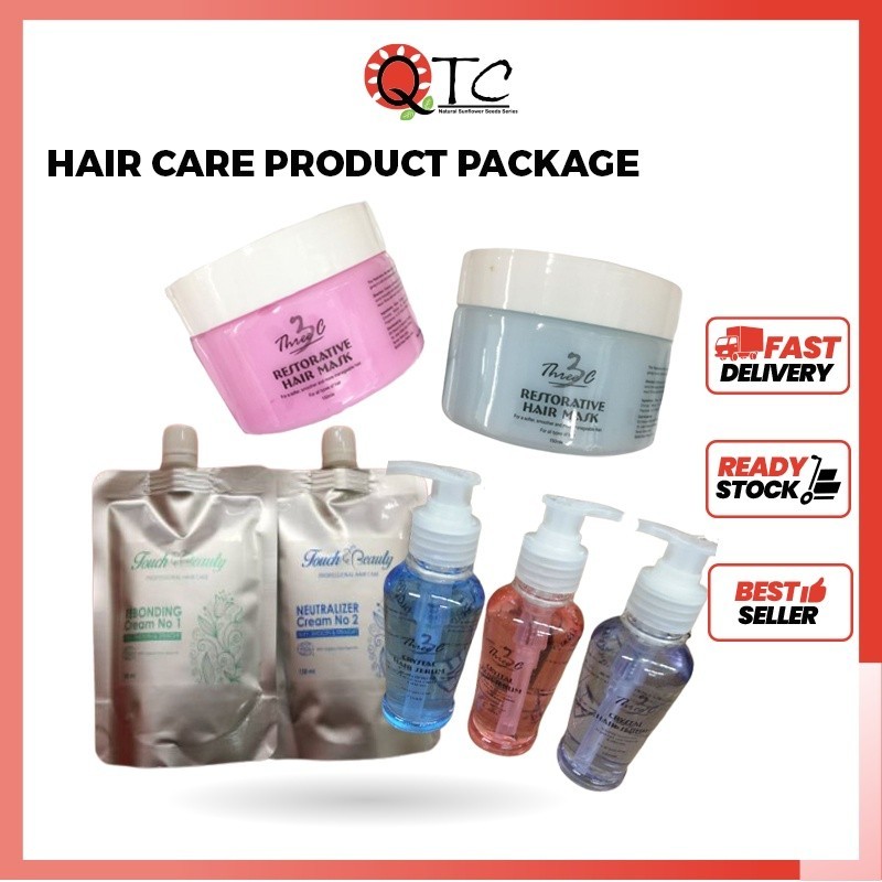 UBAT LURUS RAMBUT ORGANIC 150ml+MINYAK SERUM 120ml + 3C MASK 150ml hair ...