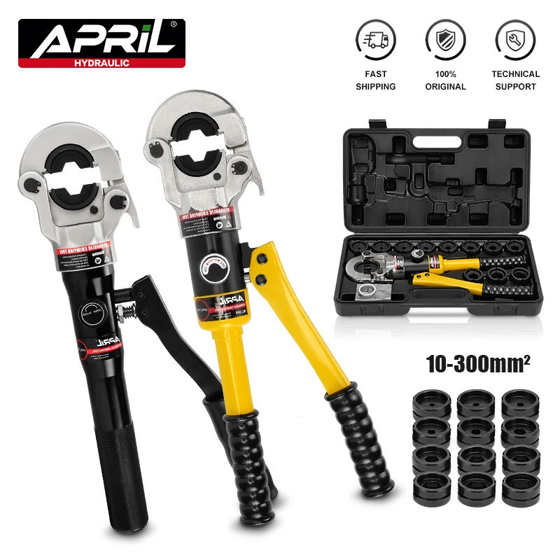 Hydraulic Crimping Tool GC-300/AL-300 Cable Lug Crimper Plier 10-300 ...