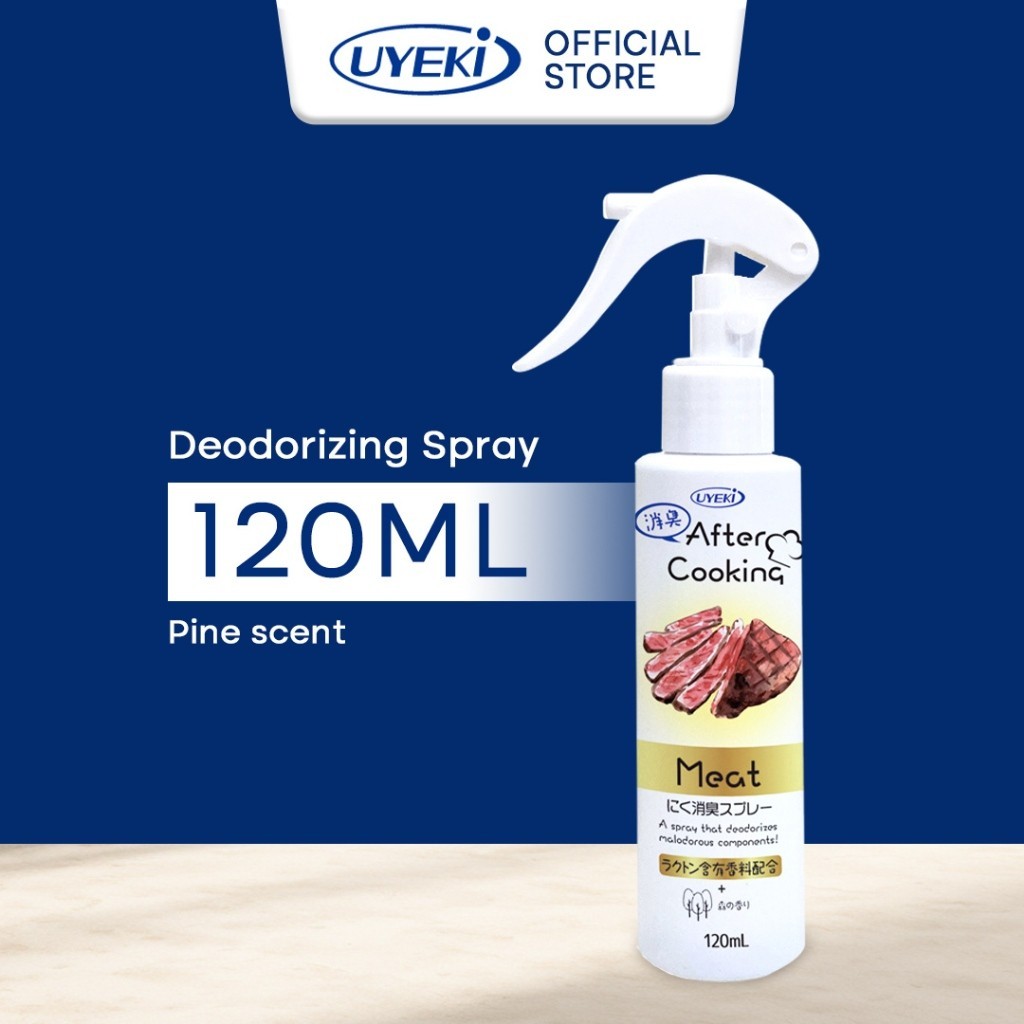 UYEKI After Cooking Meat Deodorizing Spray (120ml) | Shopee Malaysia