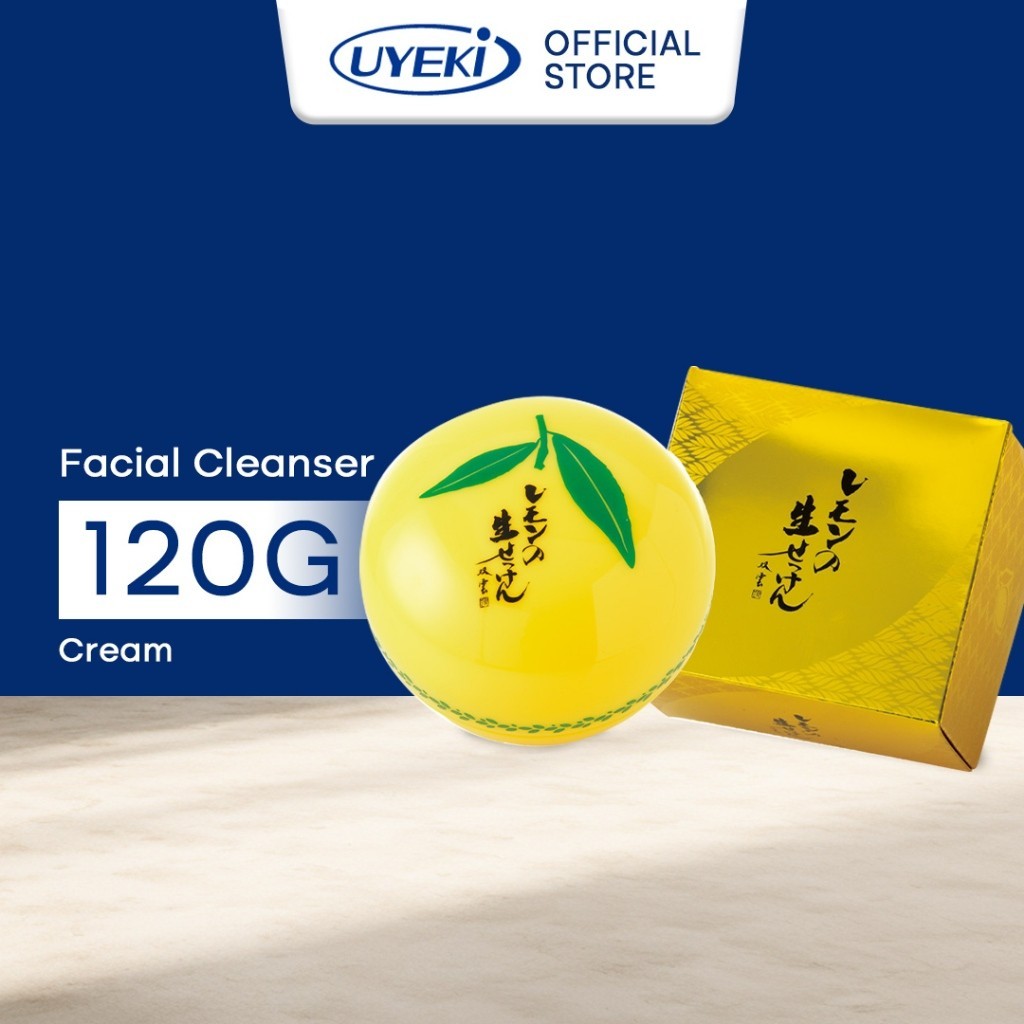 UYEKI Lemon Facial Cleansing Soap With Spatula And Foaming Net (120g ...