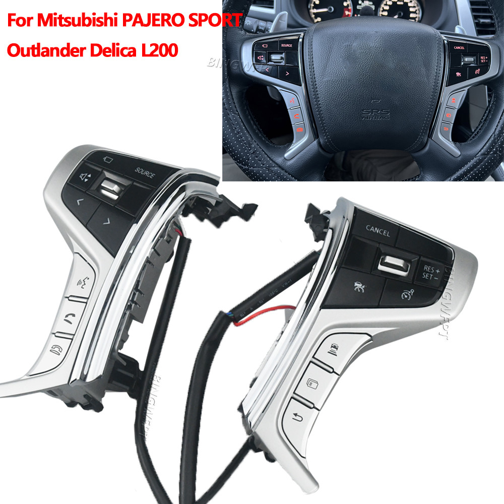 Car Switches For Mitsubishi PAJERO SPORT 2015-2022 Outlander Delica ...