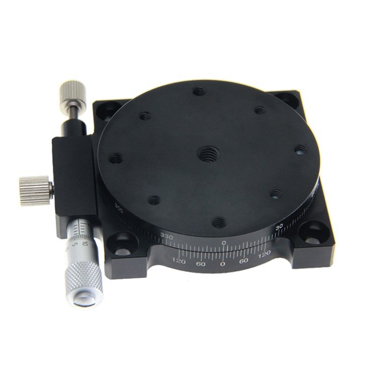 R-axis 90mm 3.5\" manual 360 degree rotary slide micrometer precision ...