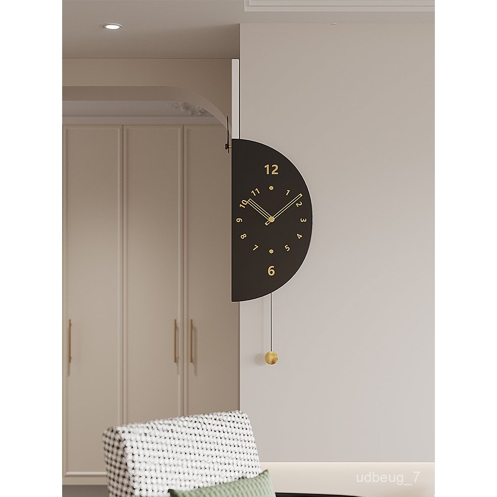 ST-ΨW5PQ2024New Modern Minimalist Living Room Corner Double-Sided Wall ...
