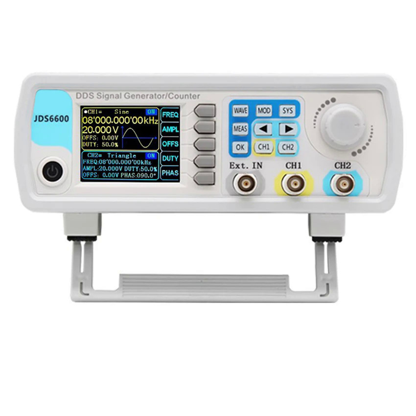 JDS6600 15MHz Dual/2-Channel DDS Signal Generator Signal Source ...