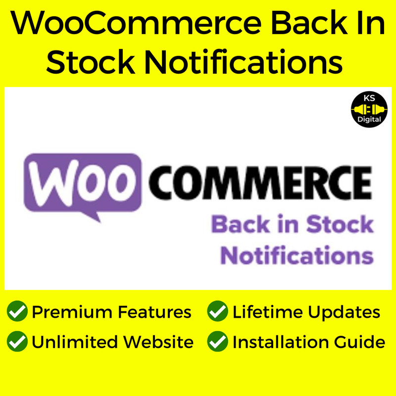 [Latest] WooCommerce Back In Stock Notifications WordPress Plugin (Free ...