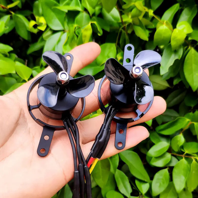 12V underwater propeller, ship model propeller, axial flow water pump ...