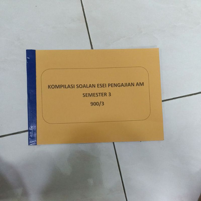koleksi Soalan esei Pengajian am pam sem 3 stpm 900/3 | Shopee Malaysia
