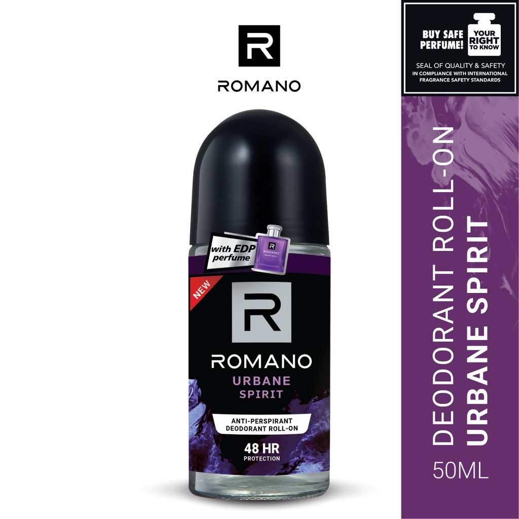 ROMANO Deodorant Roll On 50ml | Prestige | Metro Pulse | Urbane Spirit ...