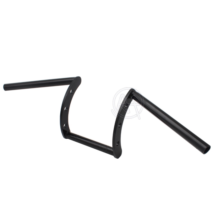 Black 22mm Custom Z Bar Pullback Motorcycle Ape Handlebar Universal For ...