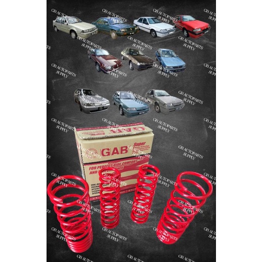 Gab Original Sport Spring Proton Saga Iswara LMST 12V | Shopee Malaysia