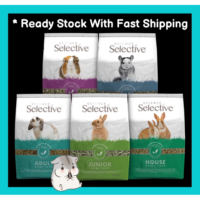 Supreme Science Selective Mono Component Food for Rabbit / Guinea Pig ...