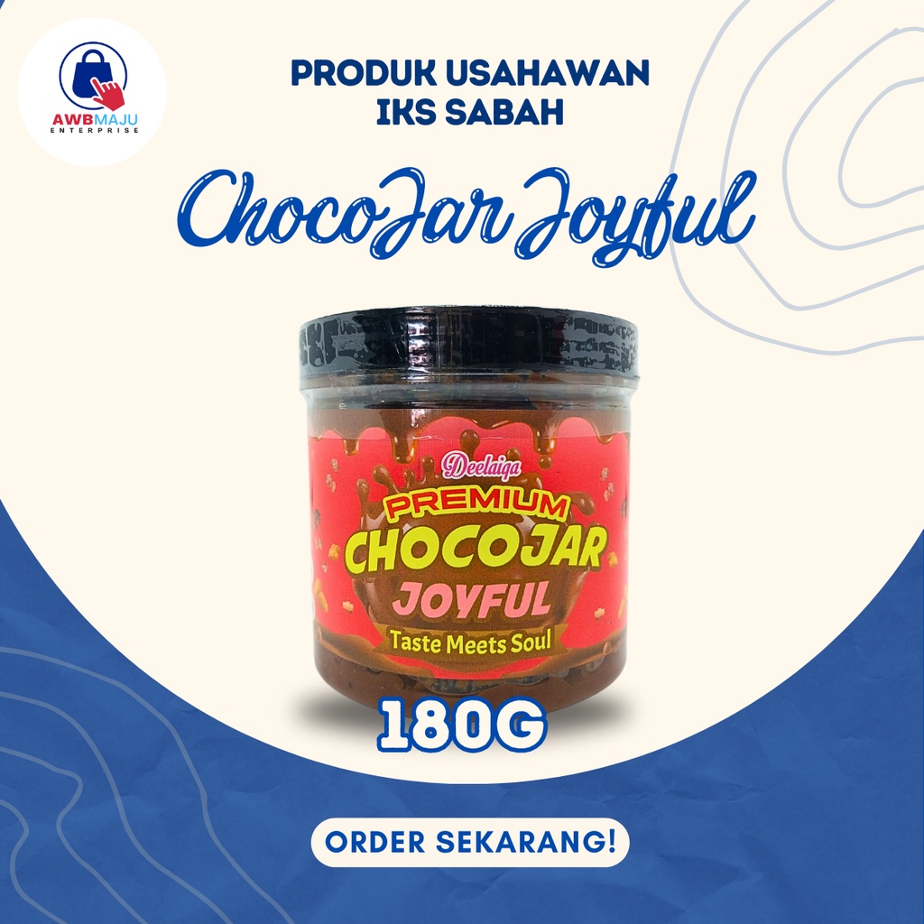 Choco Jar Joyful ORIGINAL SABAH 120g (Produk Usahawan IKS Sabah ...