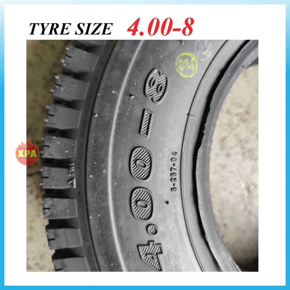 4.00-8 tire 4.80/4.00-8 400-8 tyre tube lawn wagon tricycle farm ...