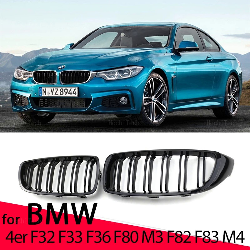 Car Front Bumper Grilles Kidney Racing Grill For BMW 4 Series F32 F33 ...