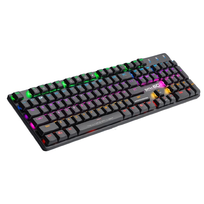 ARMAGGEDDON SMK-6C RGB Pyschkestrel Full Size Ultra Thin Mechanical ...