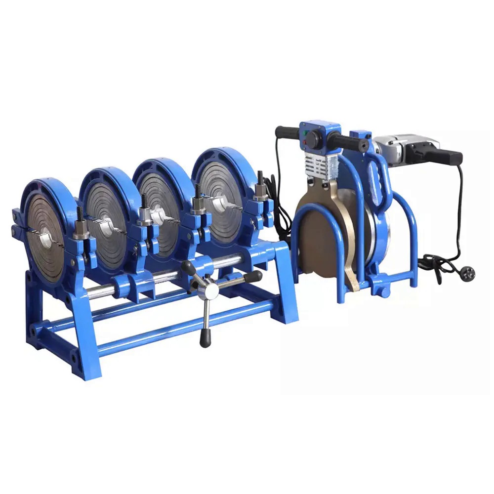 PE63-200 Hand Push Type Butt Welding Machine PE Fusion Welding Machine ...